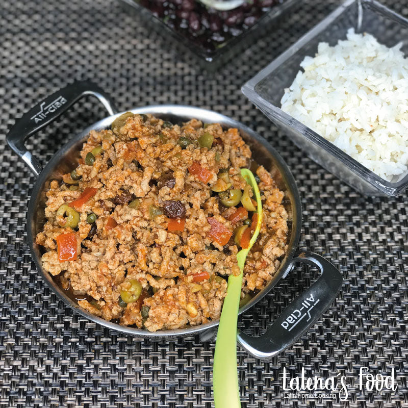 Picadillo cubano de pavo/Cuba Turkey Picadillo – Lalena's Food